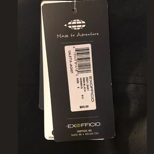 Exofficio | Jackets & Coats | New Exofficio Caletta Jacket Black Linen ...